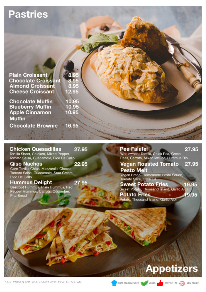 Explore Qiso Cafe's Menu - Best Dining in Dubai Silicon Oasis